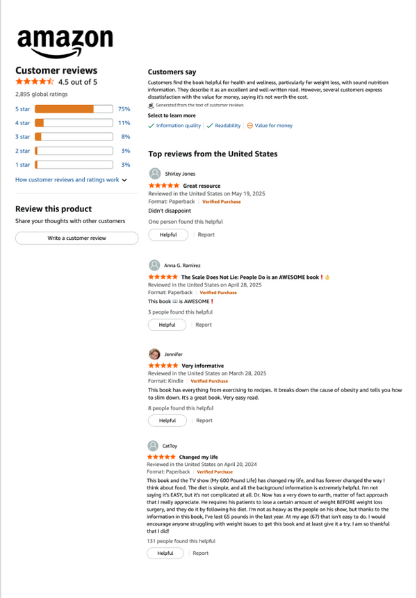 Dr. Now Official - The Scale Does Not Lie, People Do - Book